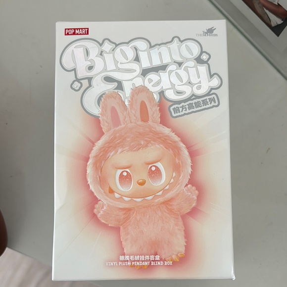 POP MART | Accessories | Pop Mart Pink Bunny Vinyl Plush Pendant | Poshmark
